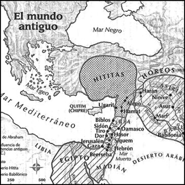 Mapa de La Ruta del Éxodo - Biblia para la Vida